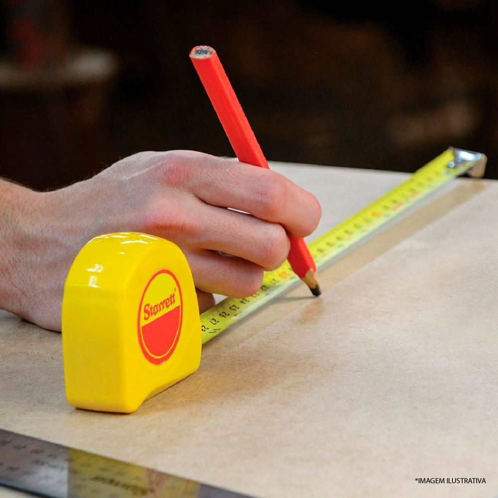 Trena De Bolso 3MTS 10MM KTS12-3ME-S Caixa Com Uma Unidade- Starret ...