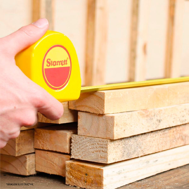 Trena De Bolso 8MTS 26MM KTS1-8ME-S Caixa Com Uma Unidade - Starret ...