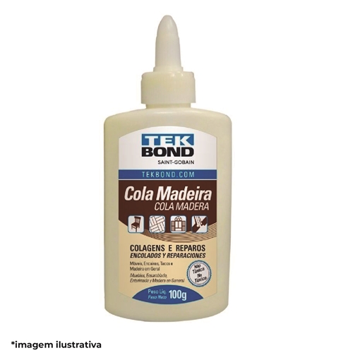 Cola Madeira 100G-Tekbond - Cola Madeira 100G-Tekbond - Tek Bond