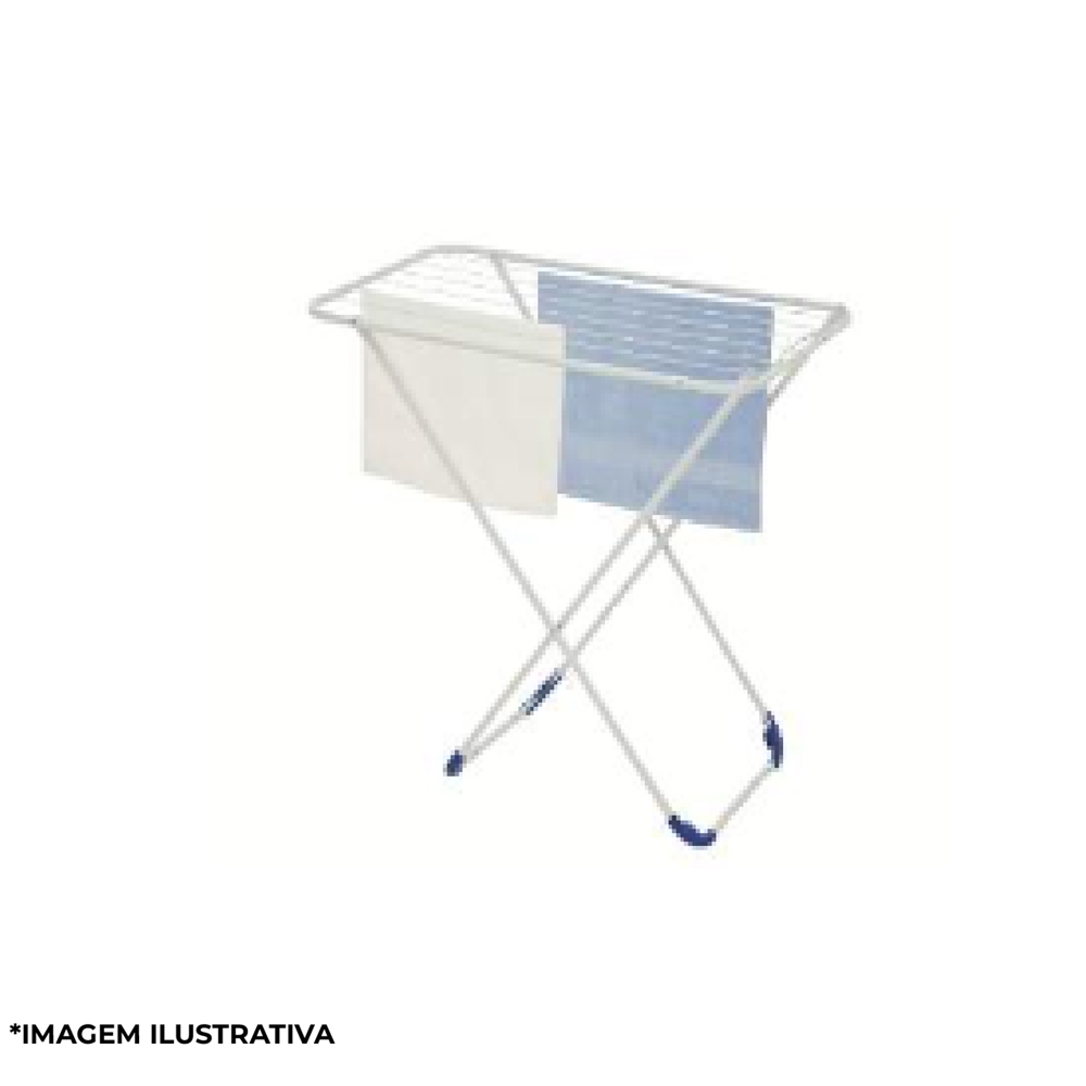 Varal De Chão Aço 0,90CM-Maxeb - Varal De Chão Aço 0,90CM-Maxeb - Maxeb