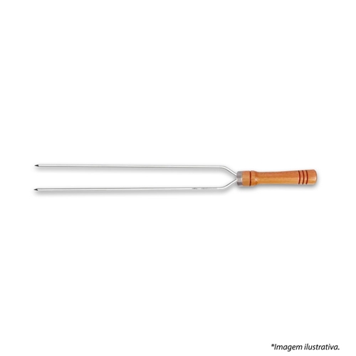 Espeto Alumínio Duplo - 80cm - MOR - Espeto Alumínio Duplo - 80cm - MOR ...