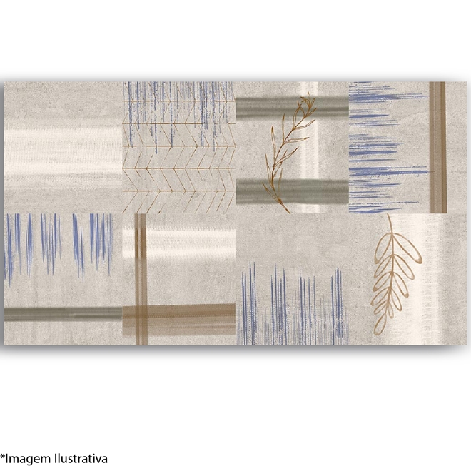 Revestimento Polido 38x74 Vogue Decor LA Retificado -Incopisos Caixa ...