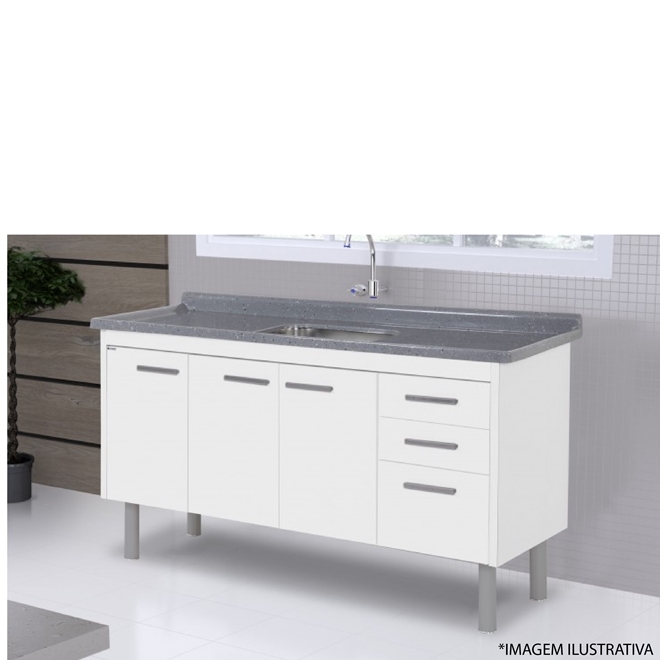 Gab.Coz.Valenza 1,44Mt Textura Branco-Aj Rorato - Gab.Coz.Valenza 1 ...