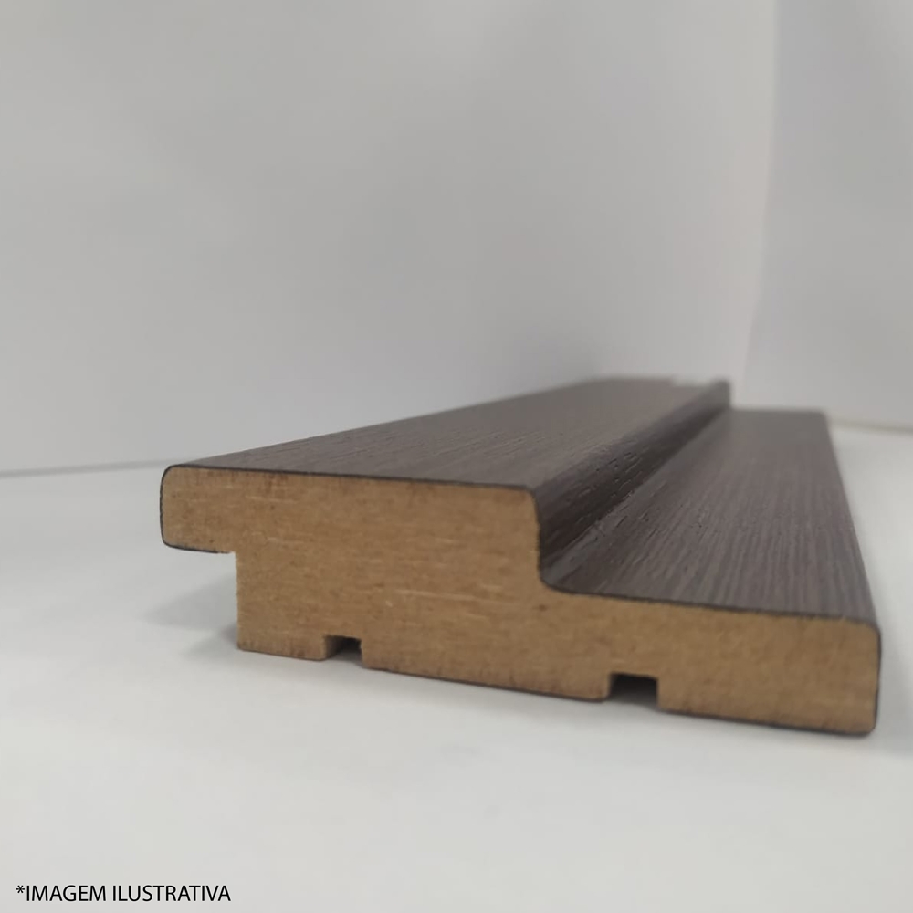 Ripado Mdf 2,75x6Cm Tabaco 911T PR2N Meio -Franedo - Ripado Mdf 2 ...