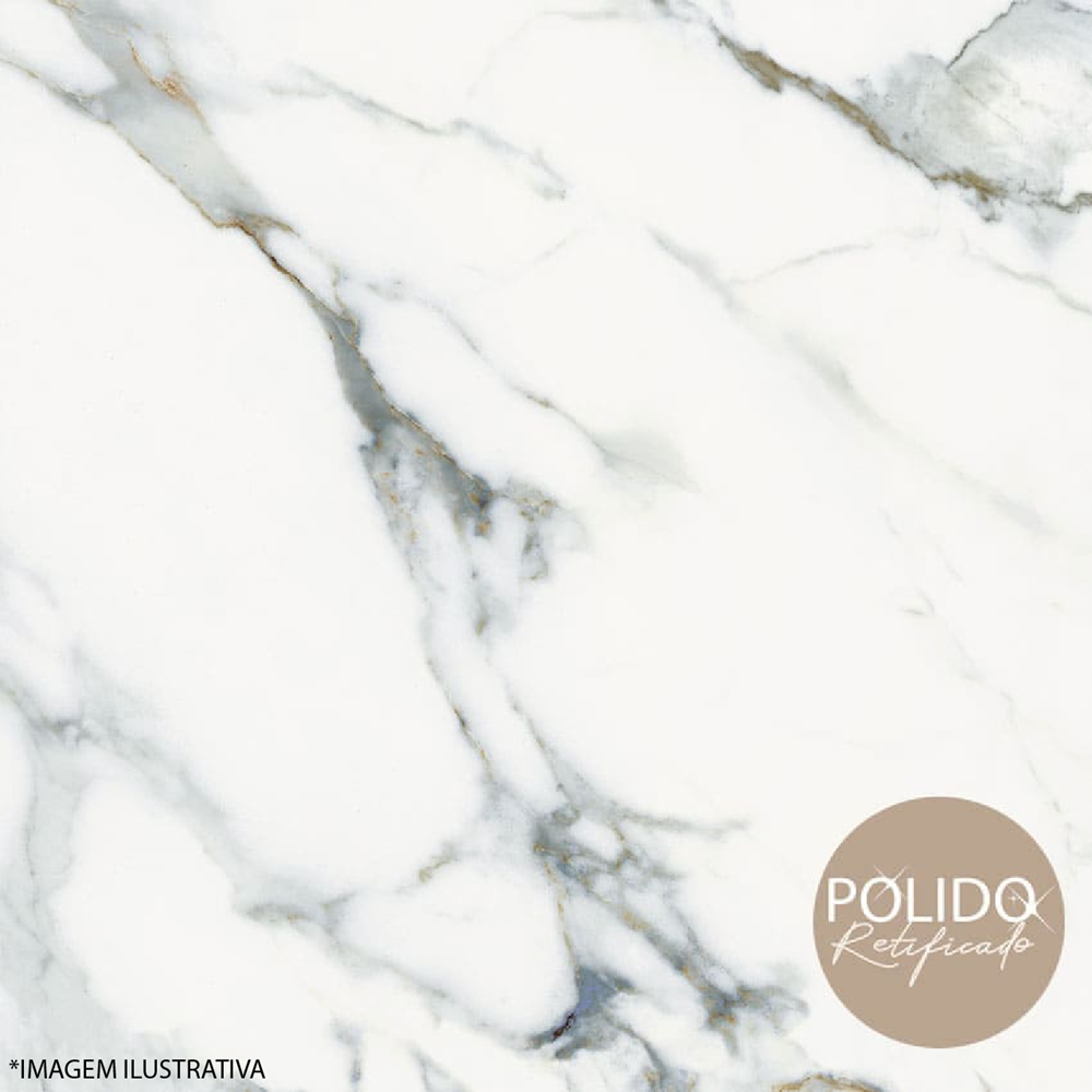 Piso Premium Polido 66X 66 Calacata Blue-Formigres - Piso Premium ...