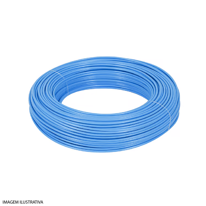 Fio Cabo Pack 6,0Mm 25Mts Azul - Cobrecom - Fio Cabo Pack 6,0Mm 25Mts ...