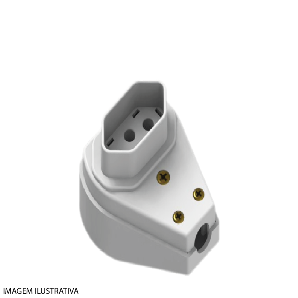 Plugue Femea Gigante 2P+T 20A/250V Cz 1449 - Ilumi - Plugue Femea ...