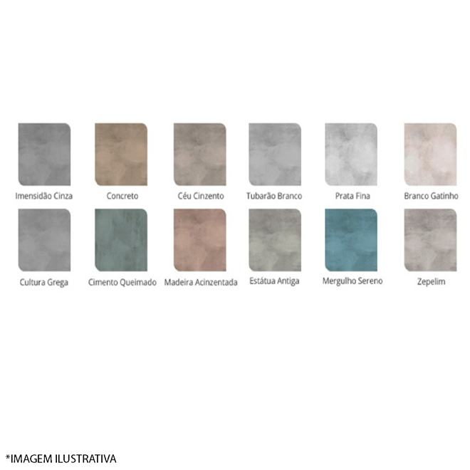 Decora Efeito Cimento Queimado Imensidao Cinza 4,8Kg-Coral - Decora ...