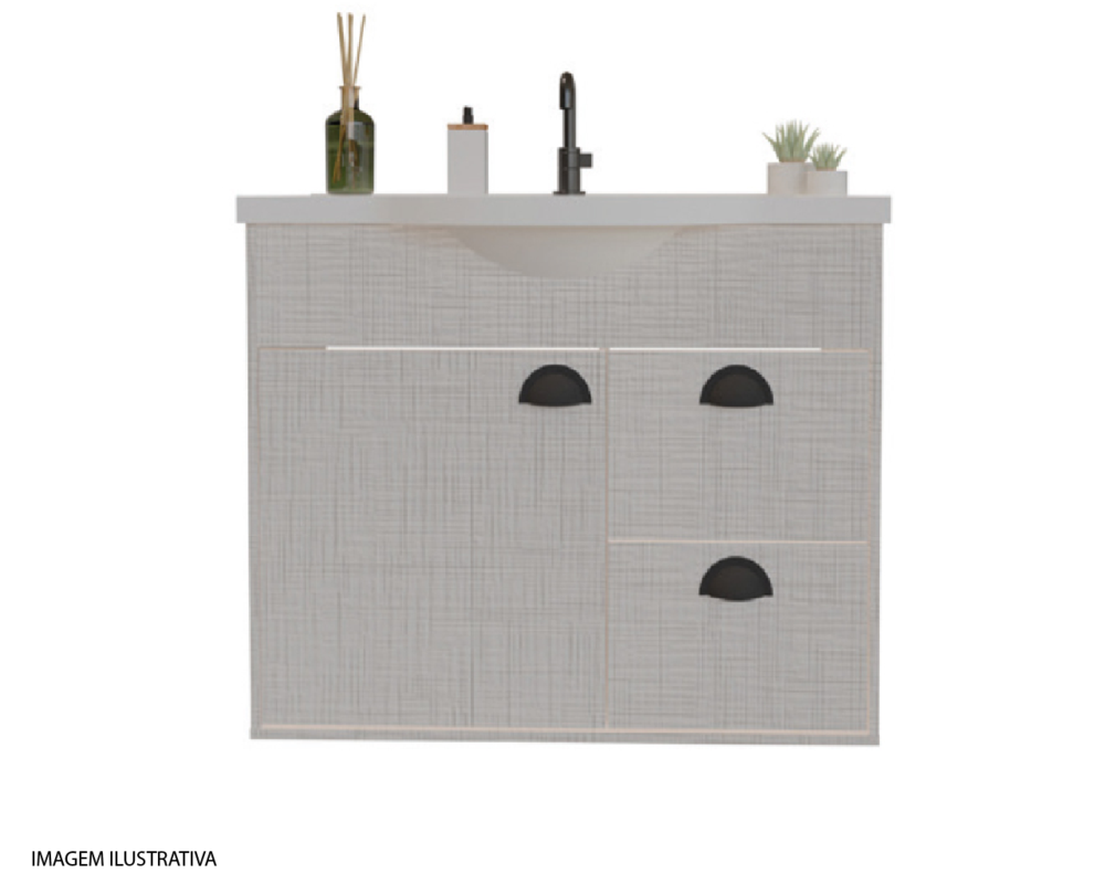 Toucador Mizar 60CM Lineo/Lineo - Cerocha - Toucador Mizar 60CM Lineo ...