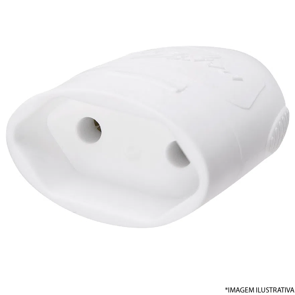 Tomada Desmontável 2P 20A/250V BCO 1611-Daneva - Tomada Desmontável 2P ...